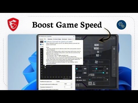How to increase FPS using MSI Afterburner (Ultra Smooth)