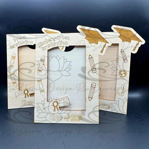 Laser Engraved Wood Graduation Picture Frame – Class of 2025/2026, 4x6 - Etsy