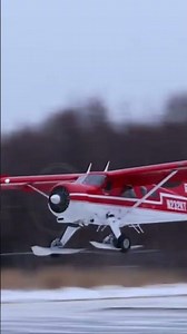 Rust’s Flying Service De Havilland Beaver Landing Runway 32 at Lake Hood Strip
