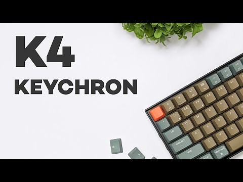Keychron K4 RGB Mechanical Keyboard Review