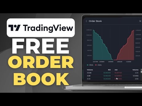 TradingView Just Got A FREE Secret Order Book | How To Trade With It