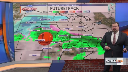 Adam clipped by a clipper system, but much warmer weather comes next week