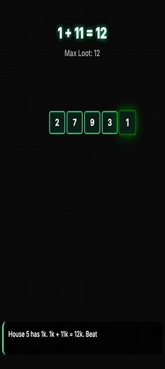 How to Rob Houses (Hypothetically) 💰 [Logic]