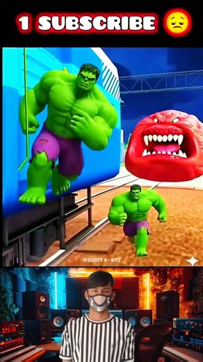 Train Eater Eat Franklin s friend Hulk 😭 Next Part In Indian Bike 3d #franklin #shorts #gta #games