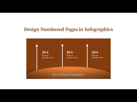 How to Design Numbered Pages in Infographics | PowerPoint Tutorial