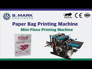 Paper Bag Printing Machine