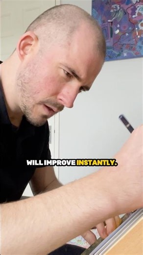 5 Drawing Tips to Easily Improve Your Line Quality 💪 #shorts #beginnerarttips #howtodraw