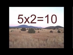 Multiply by 5 -- Learn and Hear the Times table -- 5x1 to 5x10
