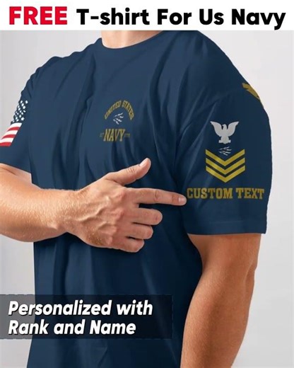 Custom US Navy T-shirt #usmilitary #usnavy