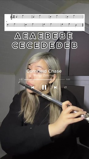 POV you’ll recognize this theme song. Simple enough got beginner musicians yet so impactful. Easily recognized as a Hans Zimmer piece. I’m a flute player that is learning as many songs as I can and showing the music notes and sheet music for it was well. I know the struggle of sheet music not always being available online. Interstellar flute cover with sheet music and music notes 🎶 #flute #cover #coversong #interstellar #musician #flutemusic #howtoplay #musicnotes #tutorial #fluteplayer #flutem