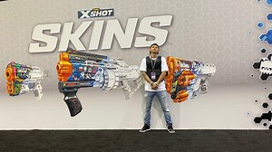 XSHOT heavy guy at Vidcon XSHOT booth!