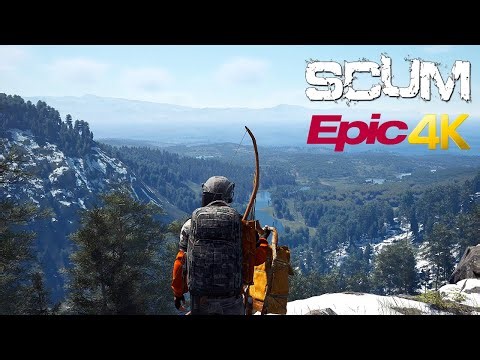 Epic Graphics In This Awesome Game - SCUM Survival S1 E2 Epic 4K - No Commentary