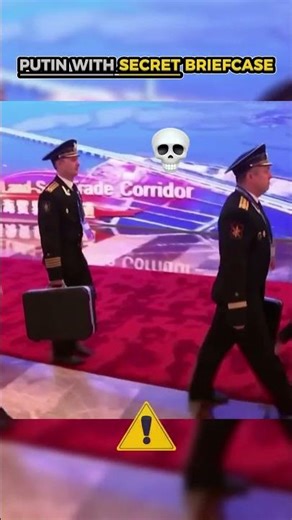 Security Detail Revealed — Putin’s Briefcase Moment #shorts #viral #foryou