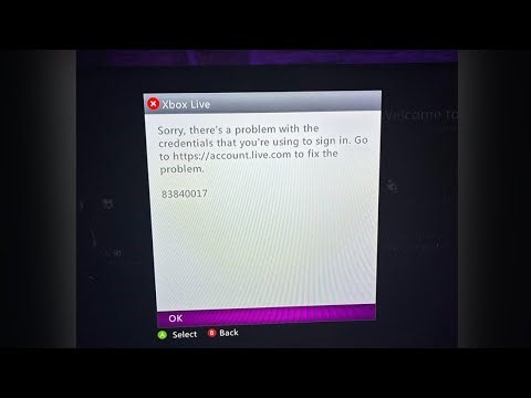 How To Fix XBOX Error Code 83840017?