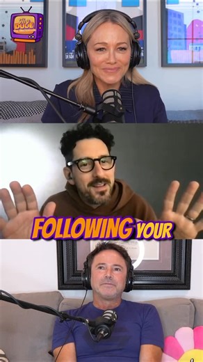 HeyDudeThe90sCalled on Instagram: "How do you go from dreaming big to doing it in Hollywood? Adam Shapiro joins David & Christine to share the climb, the lessons, and the laughs. 🎧 Tune in now!"