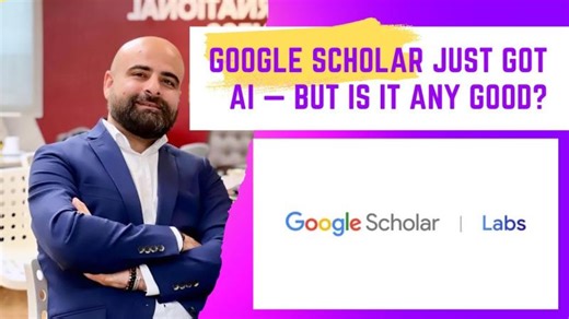 Google Scholar Just Got AI — But Is It Any Good? WHat is Google Scholar Labs? - ResearchBeast | Faizan Ali
