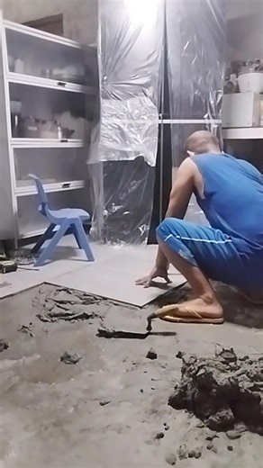 Toloy lang #installation #construction #tilingwork #workers #tiles #layout | Bro The Mr. Handyman