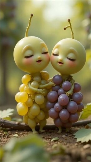 Baby Grapes Humming Lullaby 🍇🎵 | Soft Singing ASMR