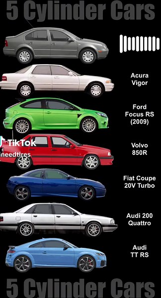 Best Sounding 5 Cylinder Engines #Audi #quattro #Audiquattro #rally #rallycar #jetta #vwjetta #vw #volkswagen #acuravigor #honda #hondaracing #vtec #ford #fordfocusrs #fordperformance #volvo #volvo850R #850R #fiat #fiatcoupe #granturismo #fiatcoupe20vturbo #audittrs #audittrscoupe #twinturbo #turbo #soundslikeav10 #golfvr5 #FiveCylinderSymphony #EngineSounds #CarAudio #PerformanceCars #TurbochargedVibes #MotorMusic #CylinderCount #AutoEnthusiast #SoundCheck #CarCulture #TurboTuesday #EngineNote 