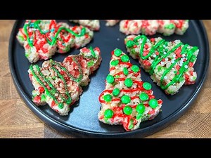 The kids will love these Christmas Rice Crispy Trees!