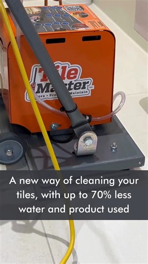 Introducing the TM40 cleaning system by TileMaster! Get ready for a...