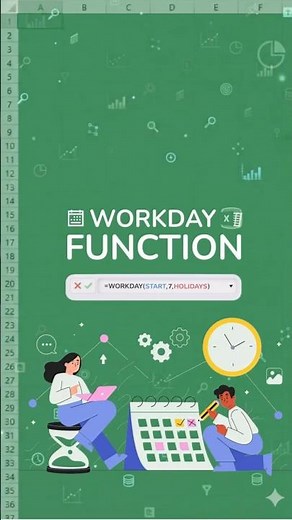 Excel WORKDAY Function | Calculate Due Date Excluding Holidays