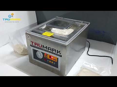 RICE FLOUR VACUUM PACKING MACHINE
