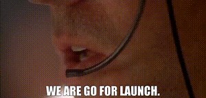 We are go for launch.