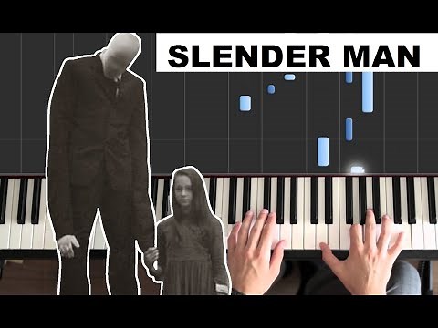 SLENDER MAN 2018 - Official Trailer Soundtrack PIANO TUTORIAL Más Midi