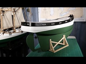 RC Gaff Pilot Cutter Build Part 4