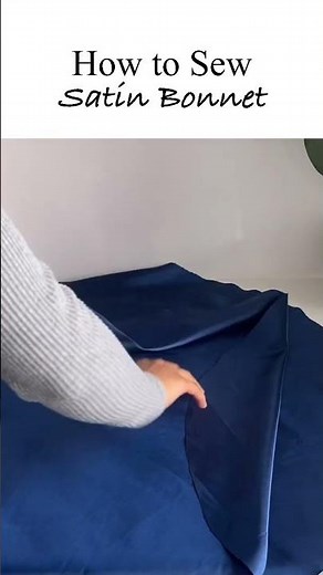How to Sew a Satin Bonnet | DIY Reversible Satin Bonnet