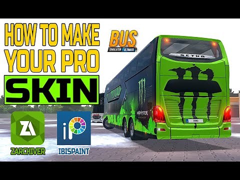 How to Make your Professional SKIN | Bus Simulator Ultimate😱.