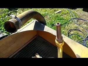 Solder a leaking copper/brass radiator in my Minneapolis Moline Tractor