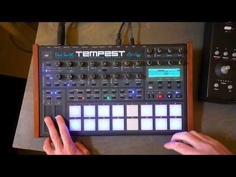 Moog Prodigy, Habit, Tempest Drum Machine