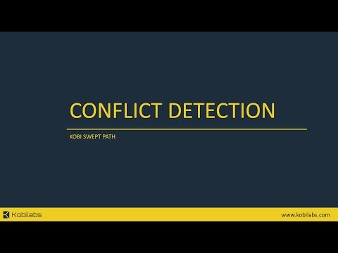 Kobi Swept Path - Conflict Detection