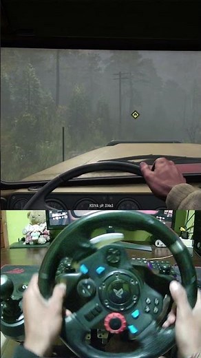 SnowRunner drive with full caution