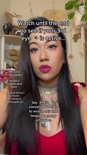 Watch until the end to see if your 3rd eye 👁️ is active… #lightlanguagelove #lightlanguagelovebackup #thirdeye #lightlanguage #lightlanguagetransmission #lightlanguageactivation #thirdeyeactivation #spirituality #spiritualtiktok #lightlanguagecodes #speakingintongues #3rdeye #3rdeyeopen