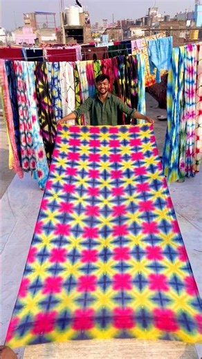 Traditional Indian Bandhani Tie-Dye Tutorial: How to Knot & Dye Raw Silk