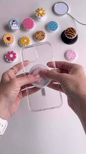 MagSafe Pop Socket Crafting Ideas for Polymer Clay