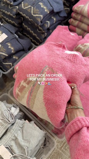 Spring Order Packing for My Business