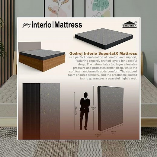 What are the types of Mattresses | Godrej Mattress #mattress #mattressforbackpain #mattressstore