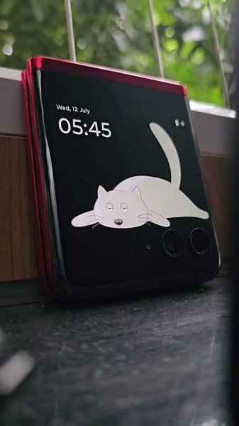 CSOS lockscreen clockface