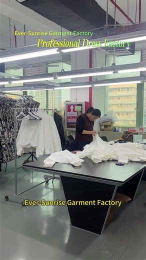 We are an experienced women’s fashion dresses factory with 37 years of experience! We can make clothes based on your designs! #dressfactory #fashionfactory #clothingmanufacturers #garmentfactory