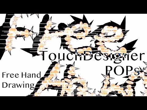 TouchDesigner POPs Tutorial: Freehand Drawing