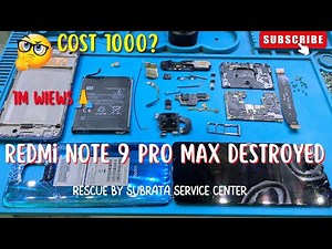 restoration redmi note 9 pro max |redmi note 9 pro max restore