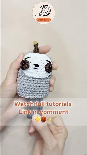 This Crochet Sloth Is Too Cute 🦥💛 | Would You Make One?