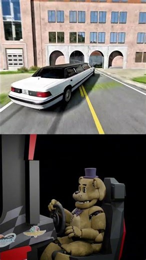 🚗 Can Freddy Drift a Limo Without Destroying It? 😳 | BeamNG.drive