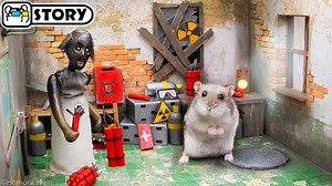42 reactions | Hamster Escapes from Granny's House in the Chernobyl...