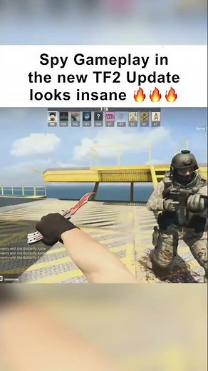 TF2 Spy Gameplay Update Looks CRAZY 😳 (meme)