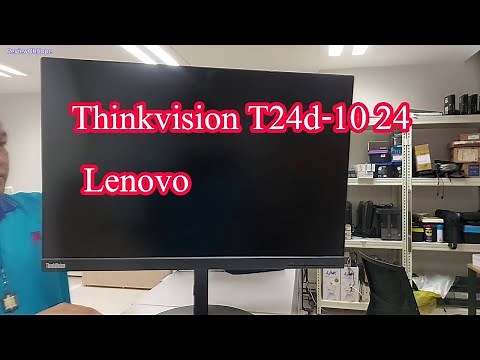 Unbox Lenovo Thinkvision T24d-10 24 WUXGA Monitor